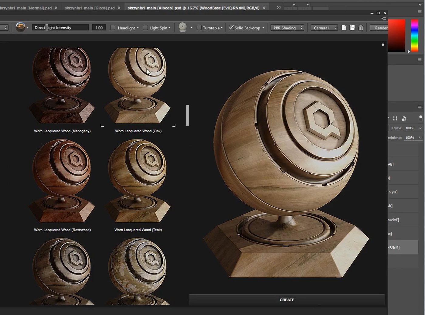 Tutorial, poradnik - Quixel Suite - DDO - Tworzenie materiału drewna