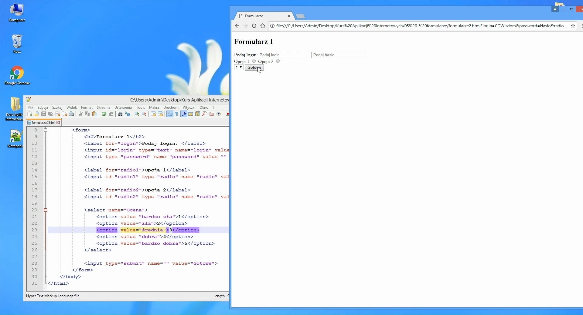 ᐈ Kurs - Tworzenie stron i aplikacji internetowych od podstaw - HTML5 ...