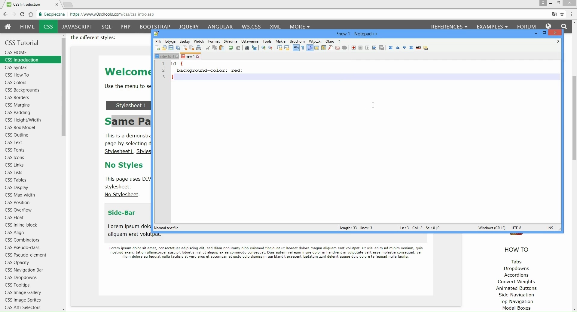 ᐈ Kurs - Tworzenie stron i aplikacji internetowych od podstaw - HTML5 ...