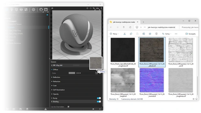 ᐈ Jak tworzyć realistyczne materiały w SketchUp - co to są mapy PBR? ️ ...