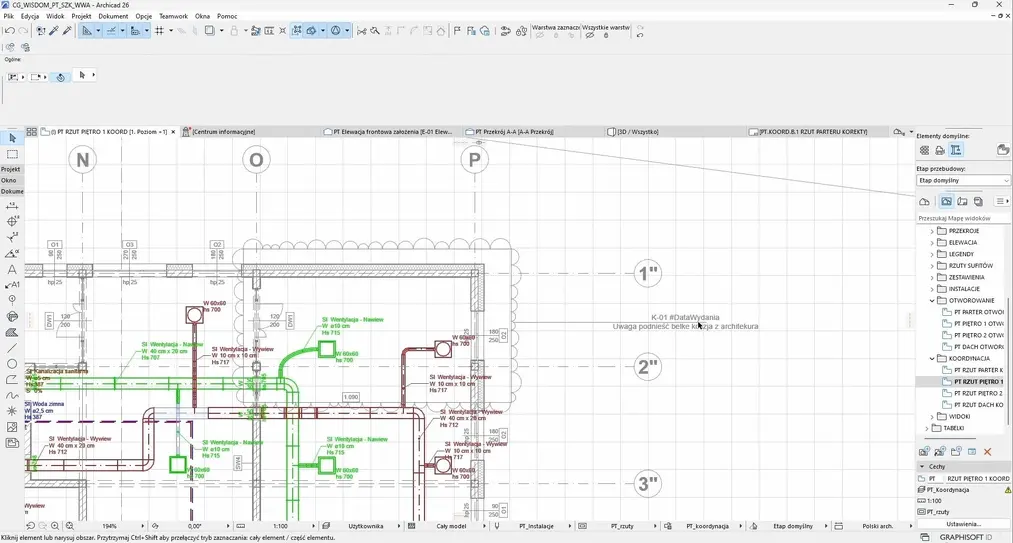 ᐈ Kurs Archicad - Wykorzystanie MEP modeler w projekcie szkoły kurs wideo, szkolenie online ...